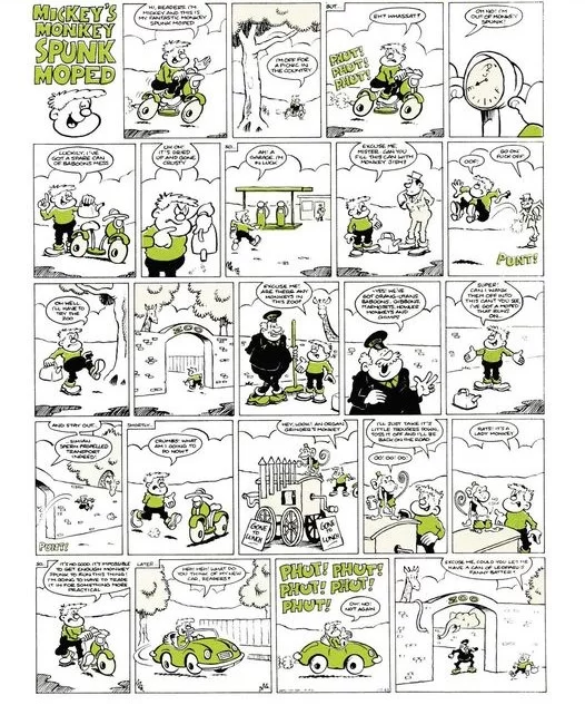 Who remembers 'Mickey's Monkey Spunk Moped' | THE Ducati Community Forum